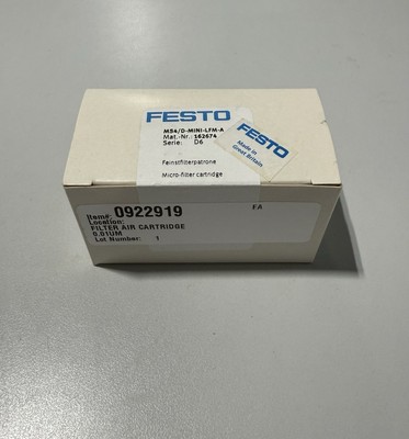 *US SELLER* FESTO MS4/D-MINI-LFM-A / 162674 Micro Filter Cartridge *NEW ...