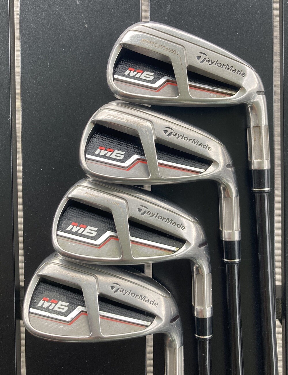 Taylormade M6 Iron Set 7-PW Graphite Atmos 5 Senior Flex | eBay