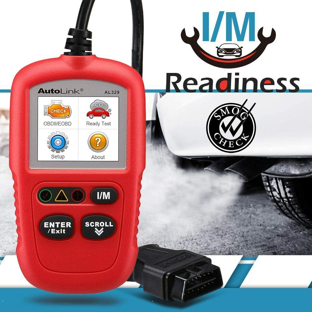 Autel AL329 OBD2 Car Engine Error Code Reader Scanner Diagnostic Tool ...