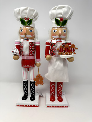 Christmas Gingerbread Baker Nutcracker Soldier, NEW Sold Individually ...
