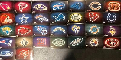 NFL Prizm Stickers - NEW - Pick Any Team - Football Decal Peel & Stick ...