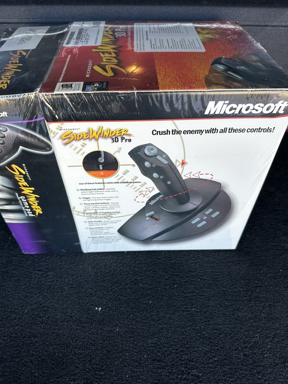 Microsoft SideWinder 3D Pro (32600007) Video Games Controller for sale ...