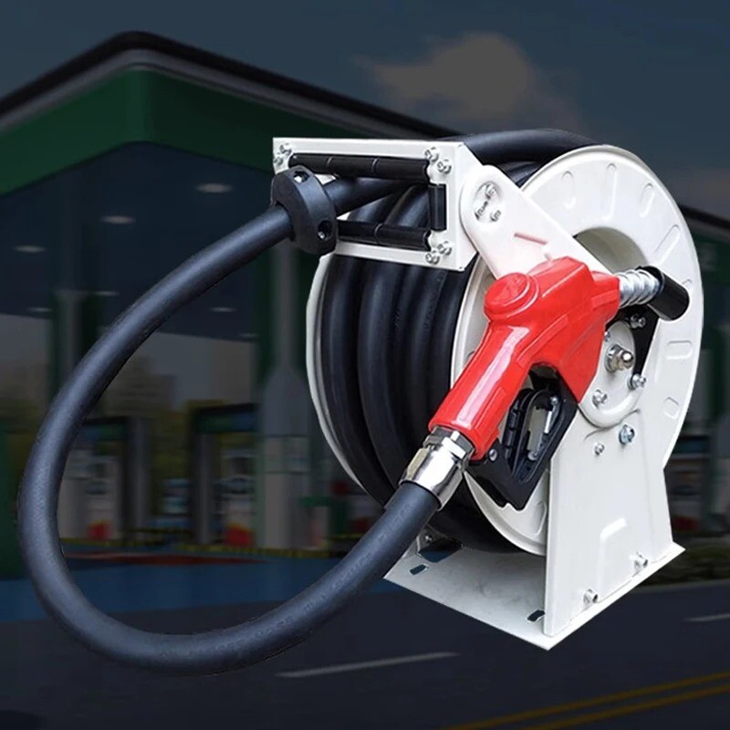 Automatic Retractable Hose Reel for Vehicle Fuel Dispenser Reels Fuel ...