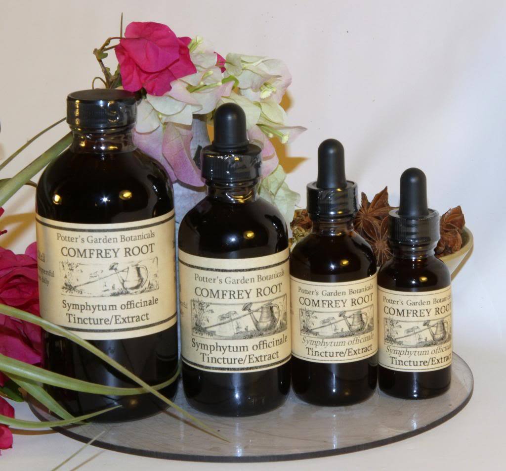 COMFREY ROOT Extract Digestion WOUND HEAL Tonic Organic Folk Remedy ...