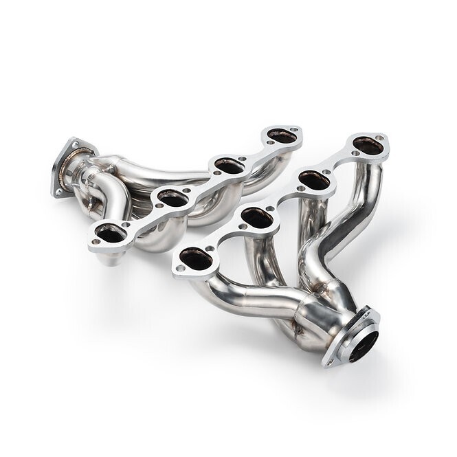For Ford 289 302 351 V8 SBC Small Block Hugger Short Exhaust Manifold ...