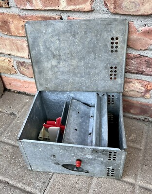 Vintage “ Ketch all “ Galvanized Metal live mouse catcher Trap WORKS | eBay