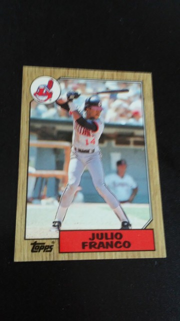 1987 Topps - Tiffany #160 Julio Franco for sale online | eBay