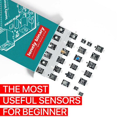 LONELY BINARY Light Shock Mic Tile Buzzer Laser Infrared Flame Sensor ...