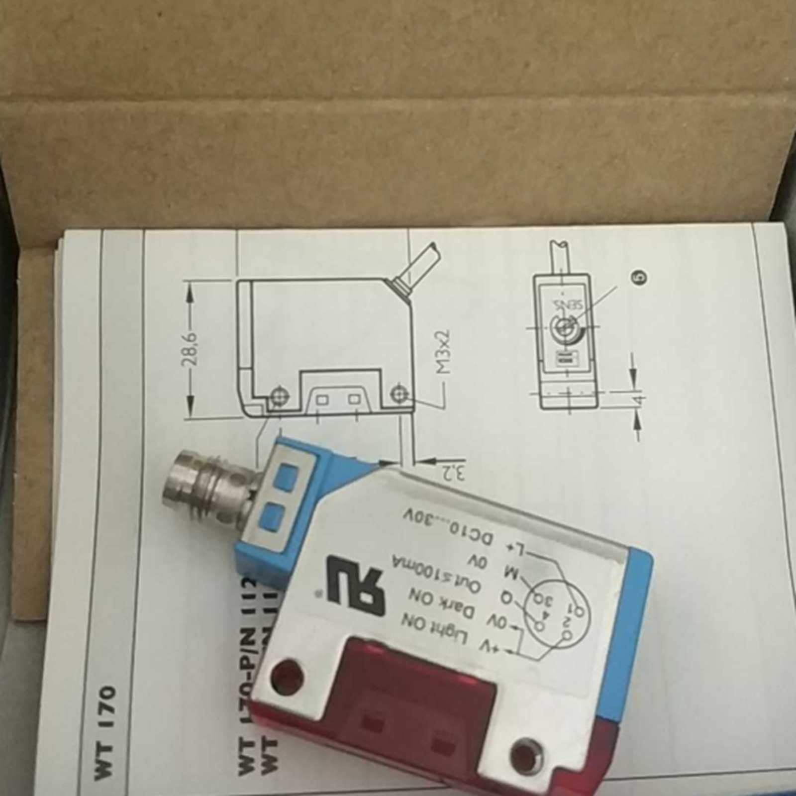 New In Box Siemens SICK WT170-P410 Photoelectric Sensor | eBay