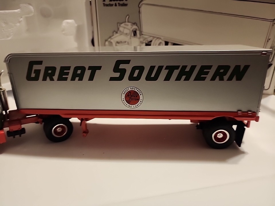 1994 First Gear Tractor Trailer 1960 Model B-61 Mack Great Southern #19 ...