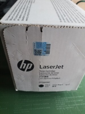 HP LASERJET CF360XC 508X GENUINE TONER CARTRIDGE NIB | eBay