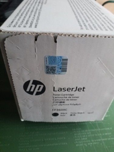 HP LASERJET CF360XC 508X GENUINE TONER CARTRIDGE NIB | eBay