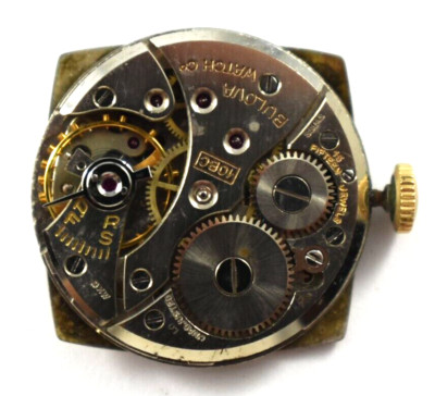 Vintage Bulova Manual Wind 15J 10BC Wrist Watch Movement lot.wp | eBay