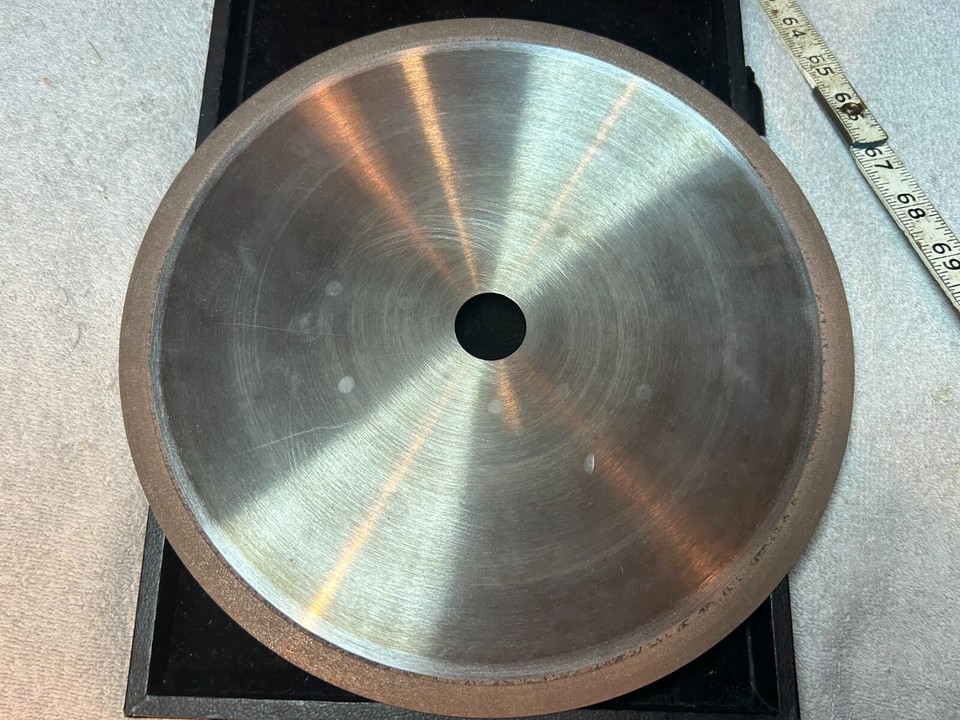 1 NOS Diamond GRINDING WHEEL USA 10"x .045" x 1" Hole D80 R100 BC 1/4 ...