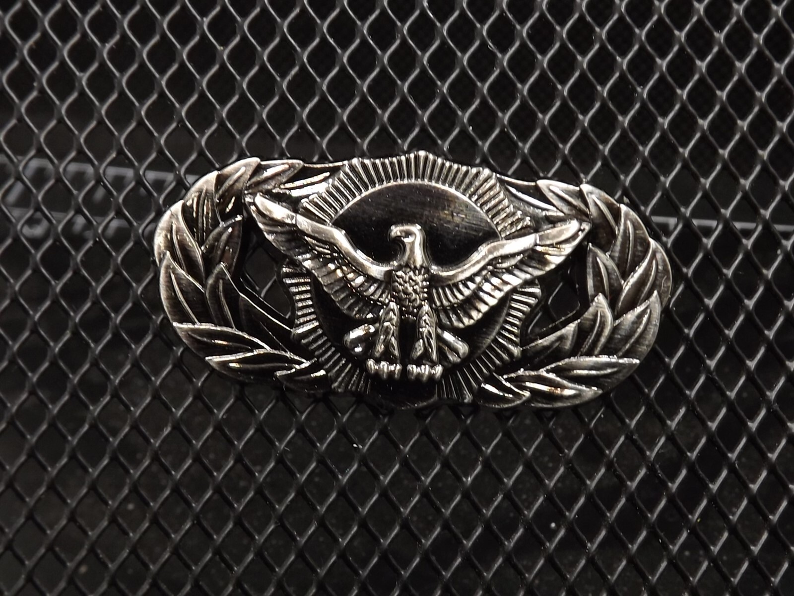 NEW Lapel Pin "USAF SECURITY POLICE BASIC." PEWTER LIFETIME GUARANTEE 1 ...