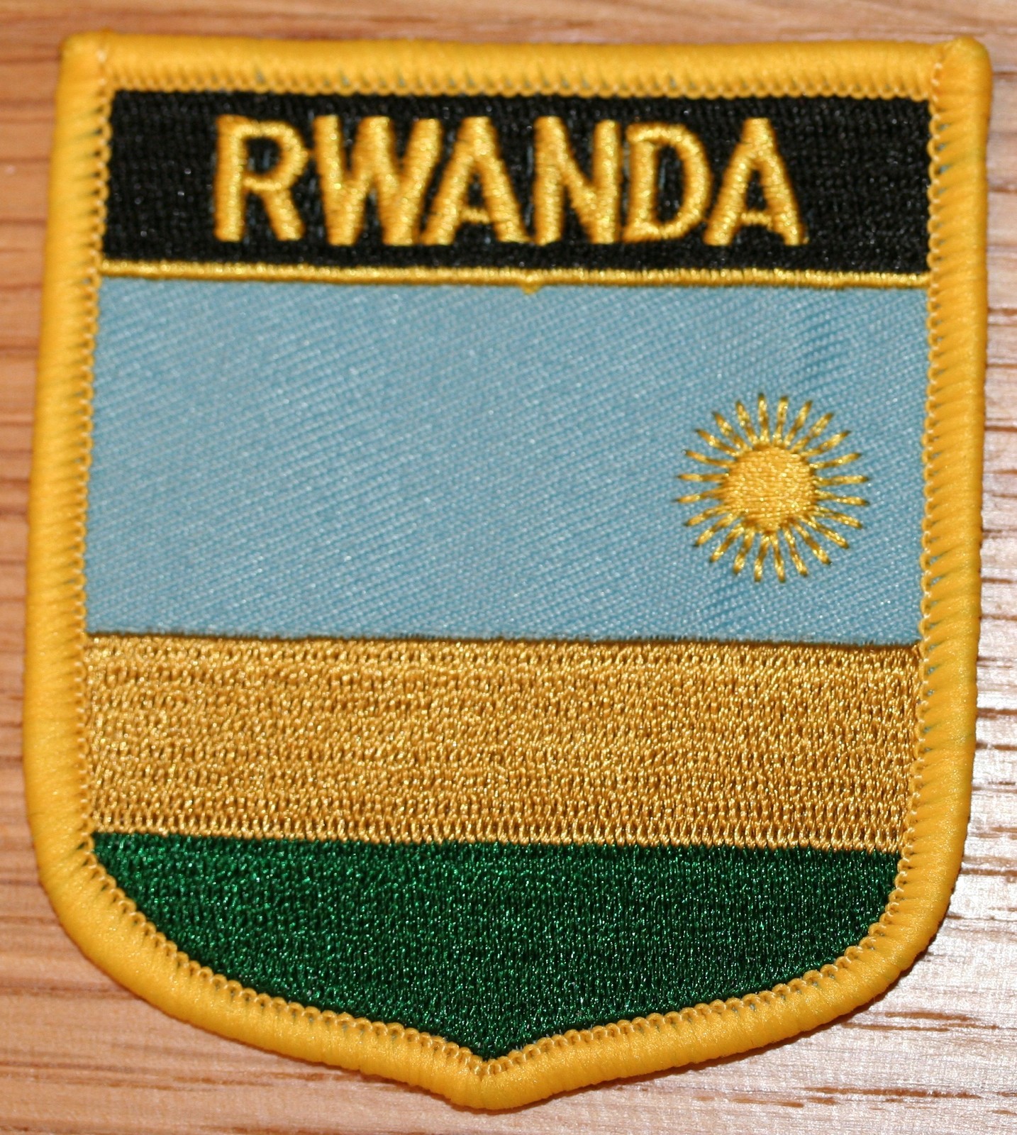RWANDA Shield Country Flag Embroidered PATCH Badge P1 | eBay