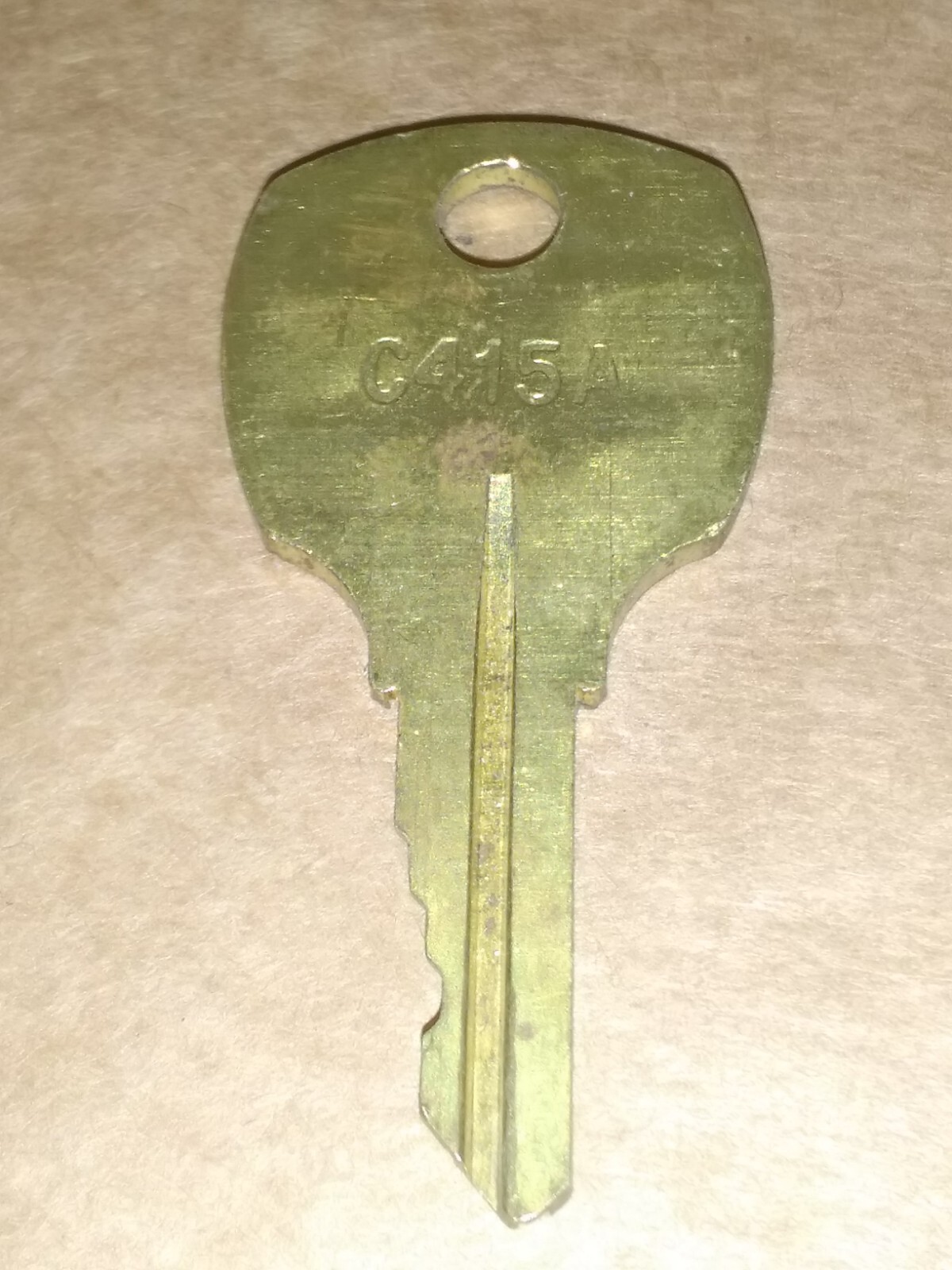 National Lock Key # C415A for Rowe AMI Jukebox Cam Desk Drawer Trunk ...