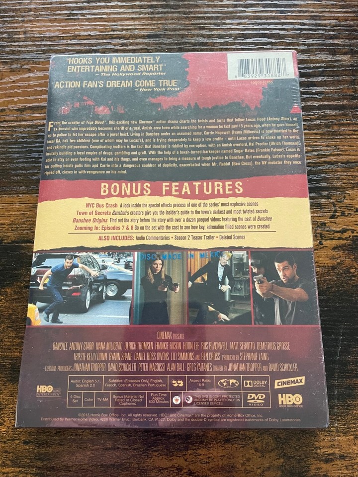 Banshee: The Complete First (1st, One, 1) Season DVD Set NEW SEALED ...