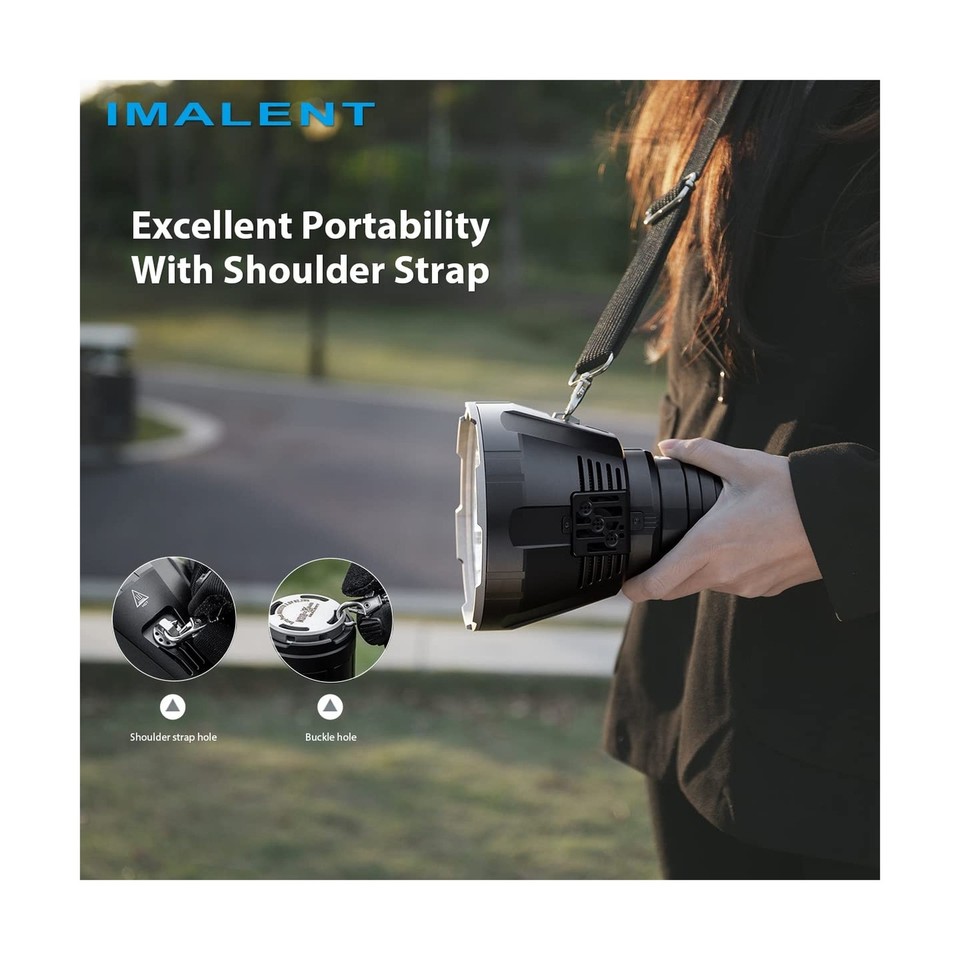 IMALENT MS18 Rechargeable Handheld Flashlight 100,000 Lumens, Ultra ...