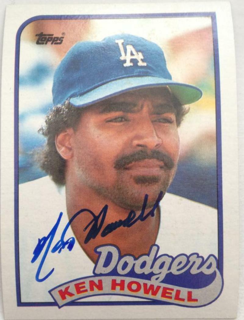 Ken Howell Autographed 1989 Topps #93 | eBay
