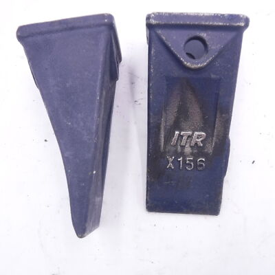 2 Pack ITR Hensley Style X156 Bucket Tooth For Bobcat Excavator Bucket ...