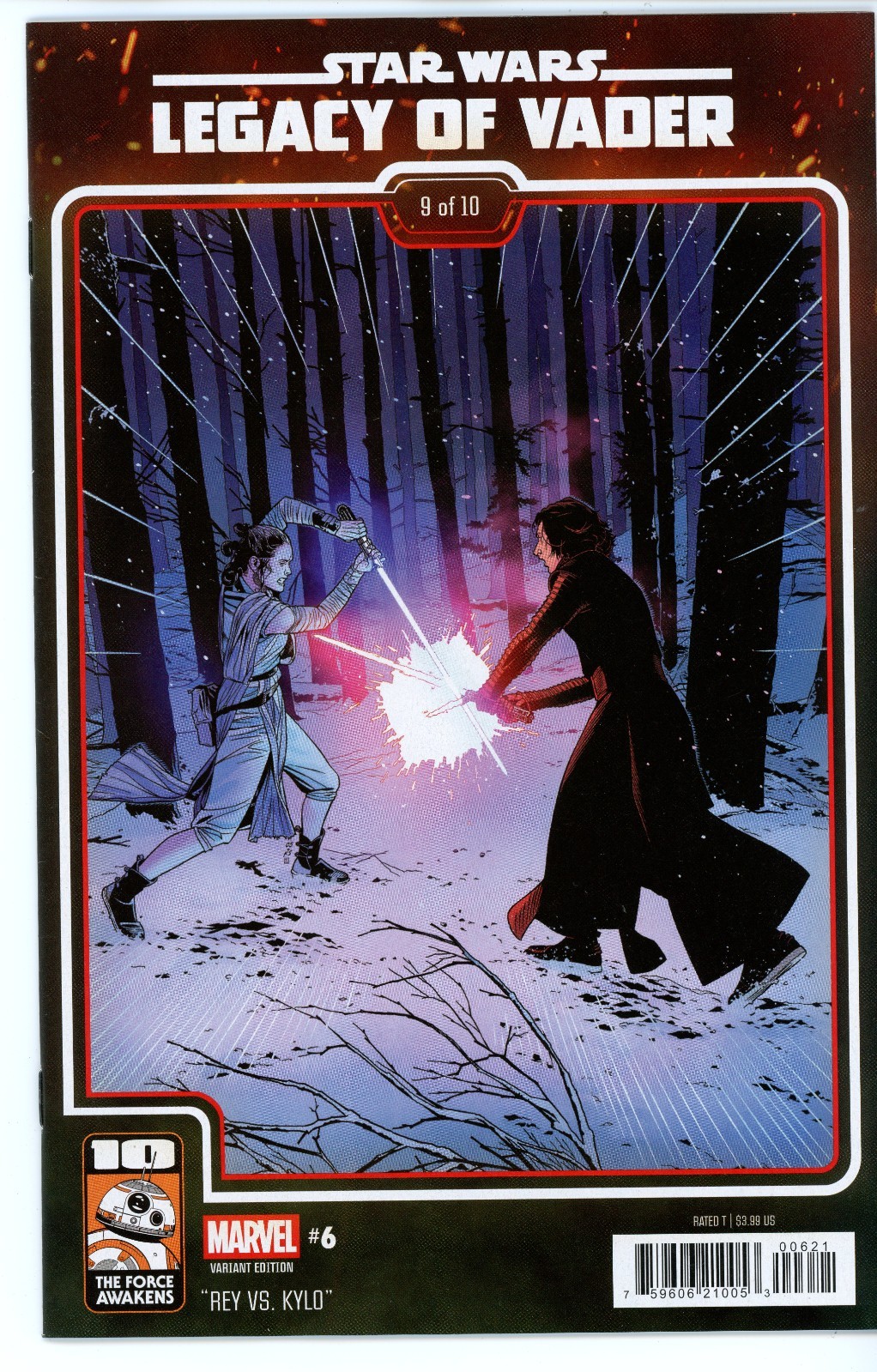 2025 Marvel Star Wars Legacy of Vader #6 Force Awakens 10th Anniversary ...