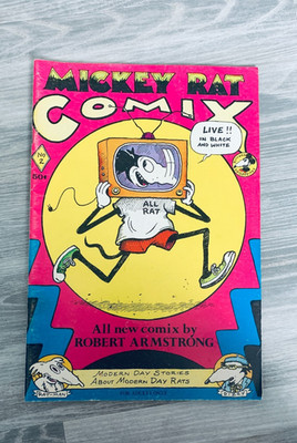 Mickey Rat Comix No. 2 #2 Robert Armstrong Comic Kitchen Sink 1972 | eBay
