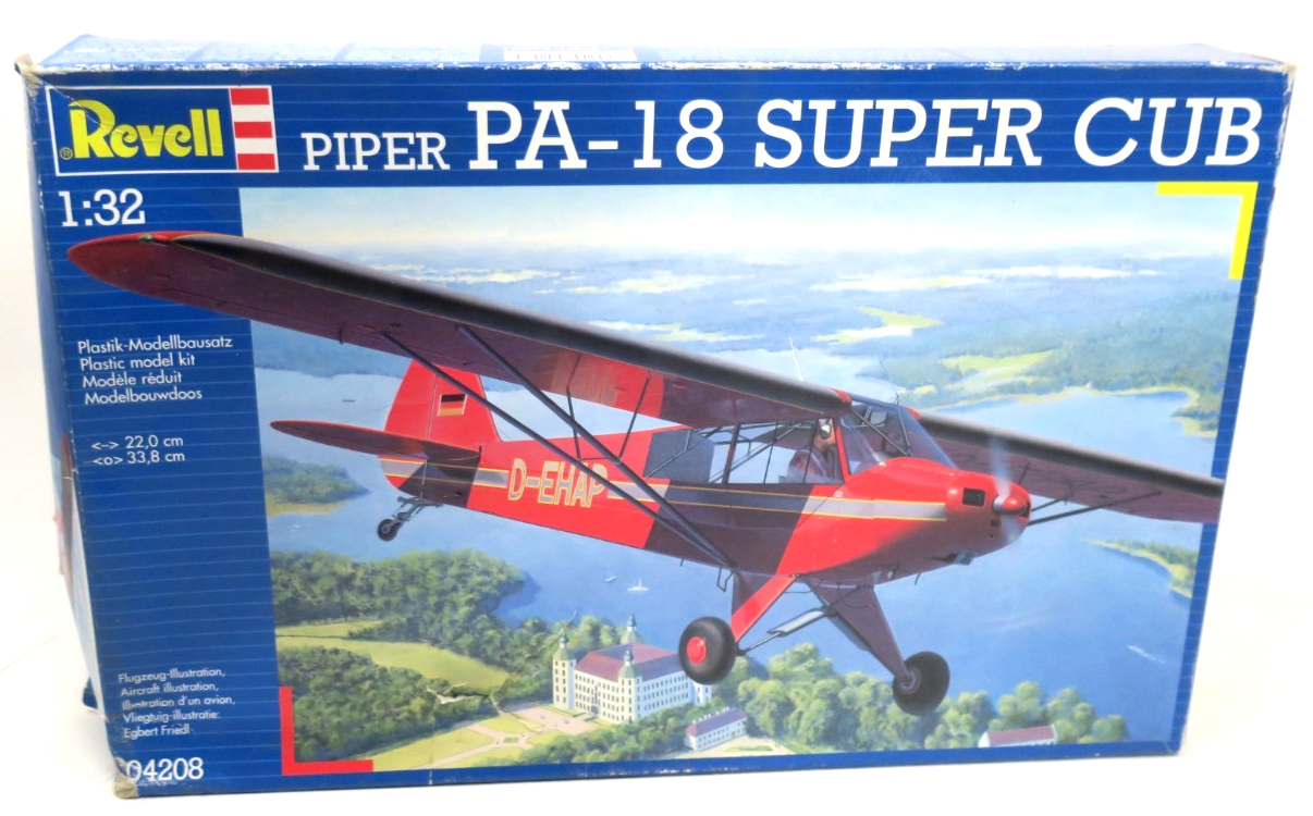 Revell 1/32 Piper PA-18 Super Cub Model Kit #04208 | eBay