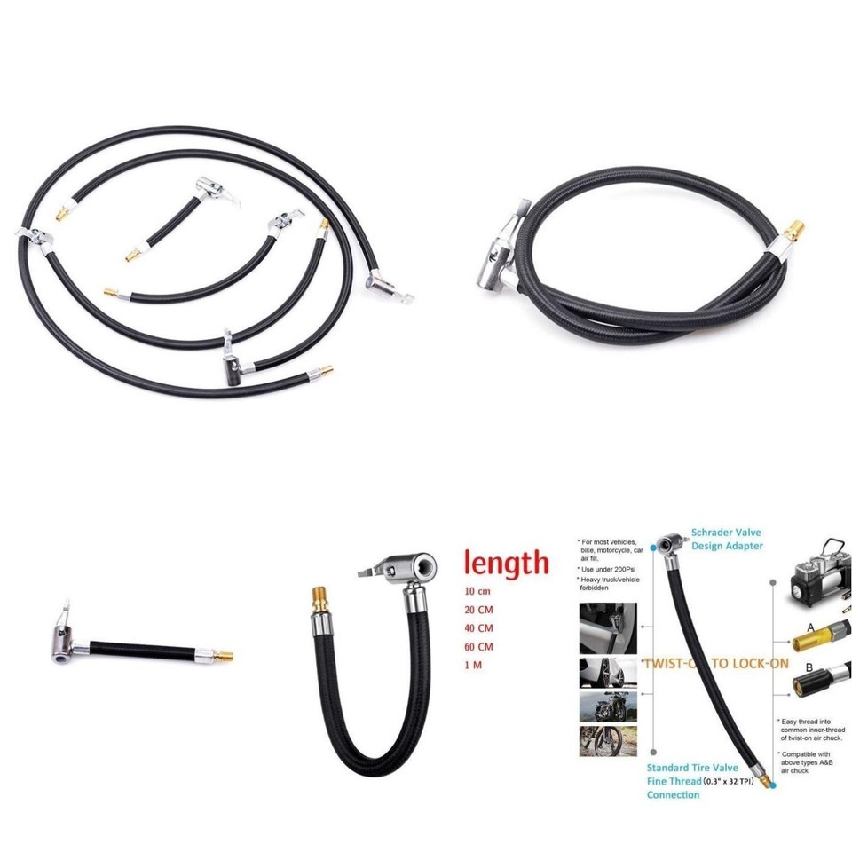 Brand-new Extension Tube Black Pump Extension Tube 10cm 20cm Rubber ...