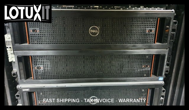Dell Compellent SCv2080 84 Disk Storage Array 8Gb FC SAN SCOS 7.5 84x ...