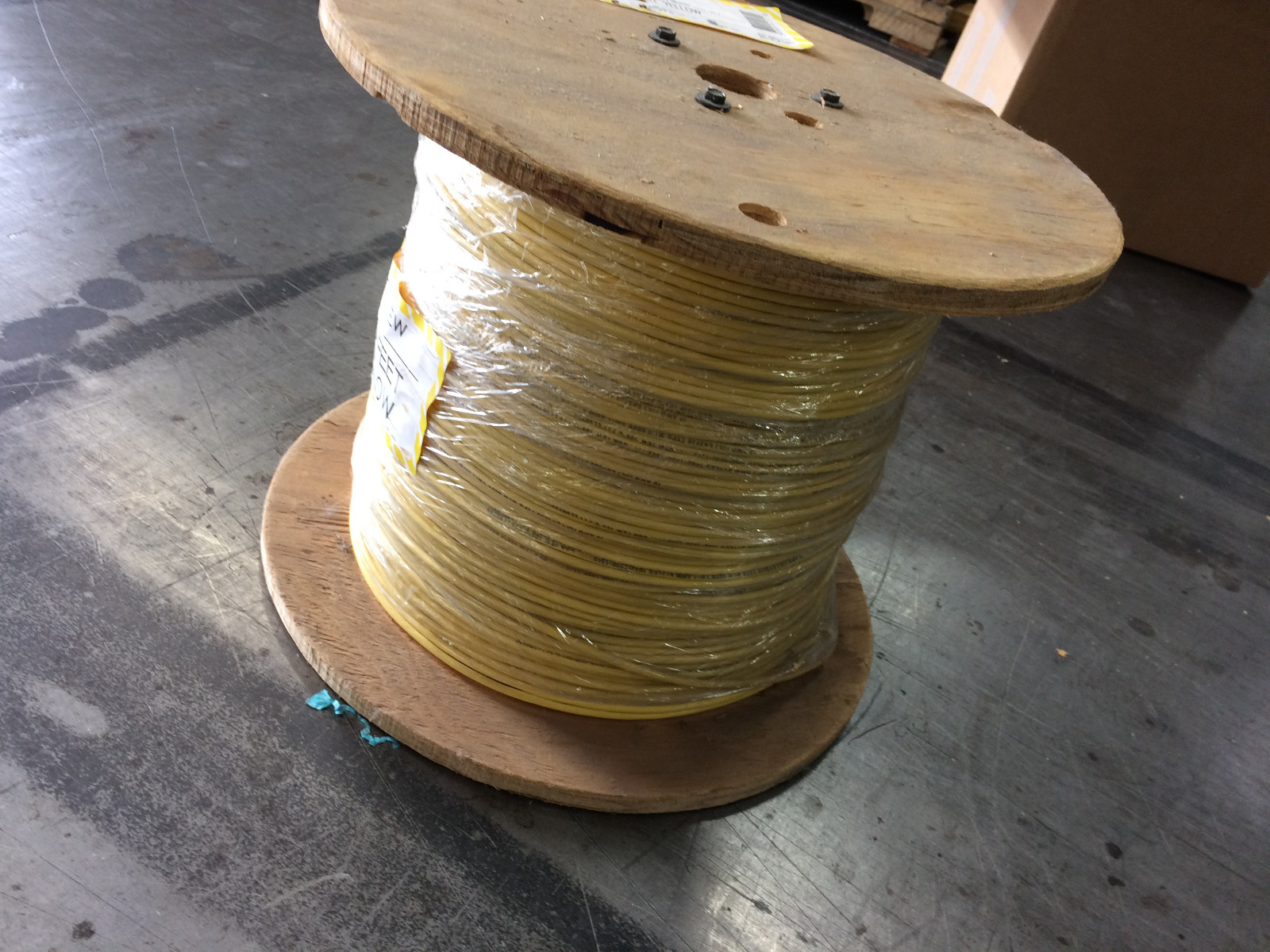 ALAN WIRE 10-MTW-STR-YELLOW 10AWG TYPE MTW 600V 19 STRAND YELLOW WIRE ...