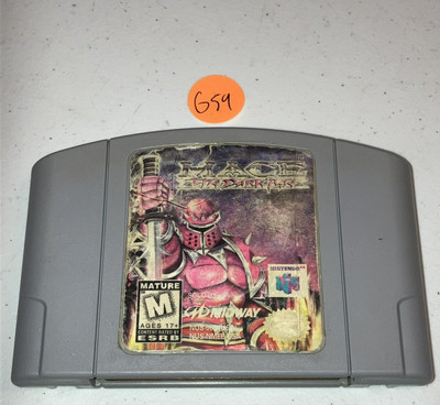 Mace: The Dark Age N64 (Nintendo 64, 1997) Authentic - Cleaned - Tested ...