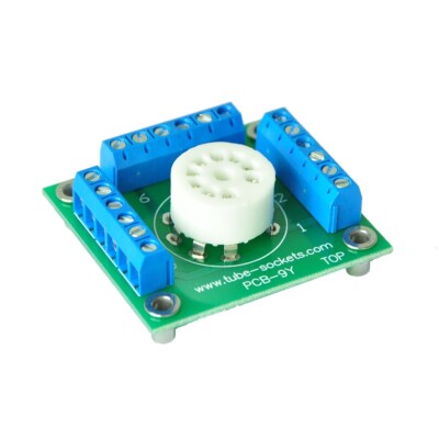 9-Pin Tube sockets Experiment boards For Prototyping Breadboard 12AX7 ...