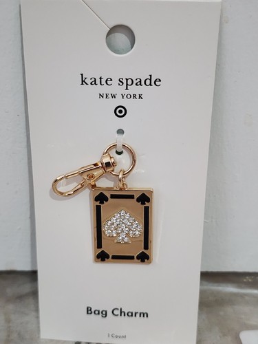 BRAND NEW Playing Card Bag Charm Keychain-KATE SPADE NEW YORK x Target ...