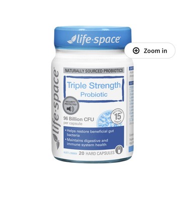 Life-Space Triple Strength Probiotic Capsules 20 Pack | eBay Australia