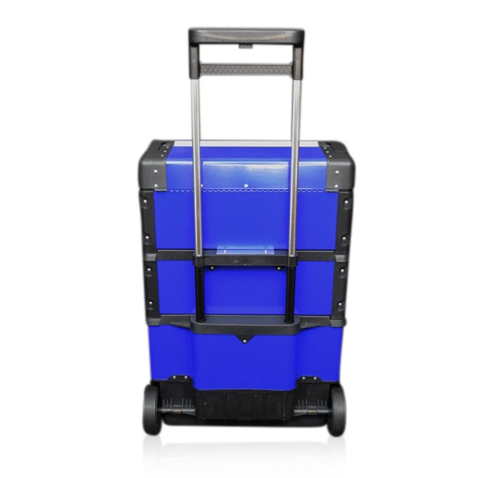 US PRO Tools 3 IN 1 Mobile Rolling Chest Trolley Cart cabinet Wheels ...