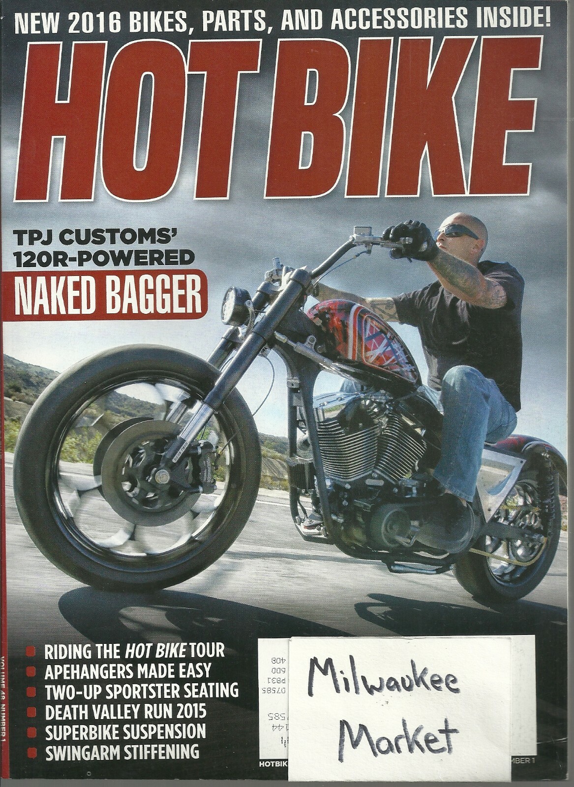 Hot Bike January February 2016 The Custom Motorcycle Magazine Best Deal ...