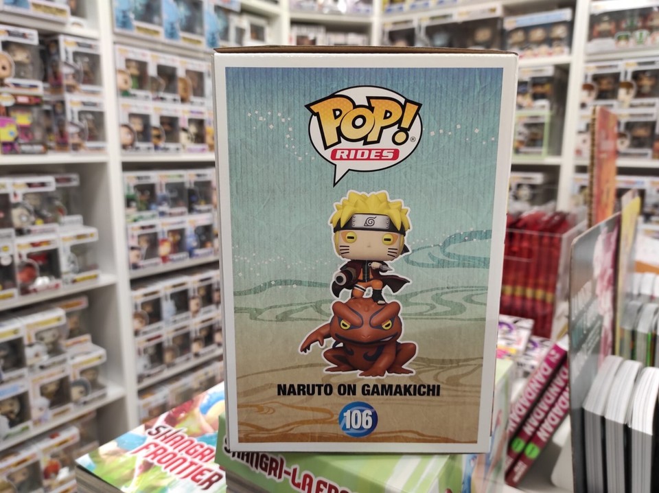 Funko Pop! Rides Naruto on Gamakichi 106 - Naruto Sp. Original Vinyl ...
