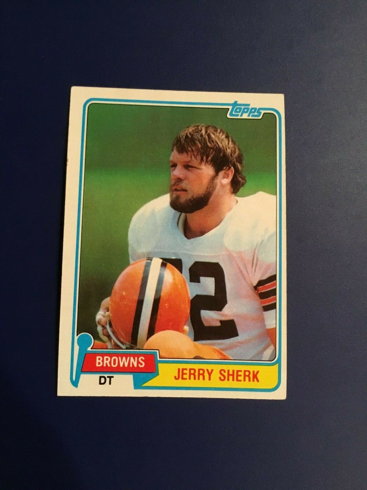 1981 Topps # 149 JERRY SHERK Cleveland Browns Great Card ! | eBay