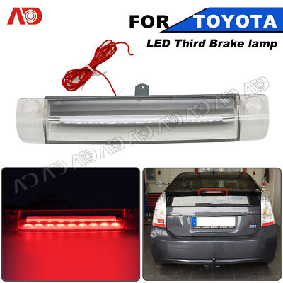 LED Clear Lens 3rd Third Brake Light For Toyota Prius Hybrid Alpha ...