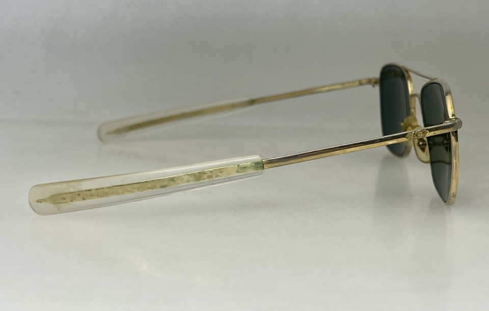 Vintage American Optical AO Aviator Pilot Sunglasses -94845 | eBay