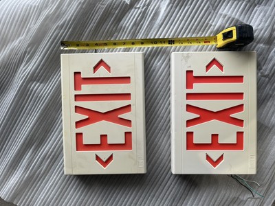 Exit Signs - Dual Lite