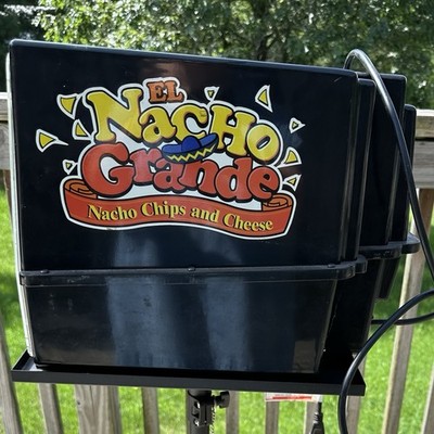 Commercial El Nacho Grande Nacho Cheese Cup Pretzel Warmer Machine ...