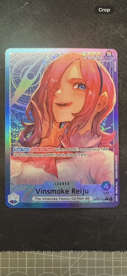 One Piece Wings Of The Captain Vinsmoke Reiju OP06-042 Leader Alt Art ...