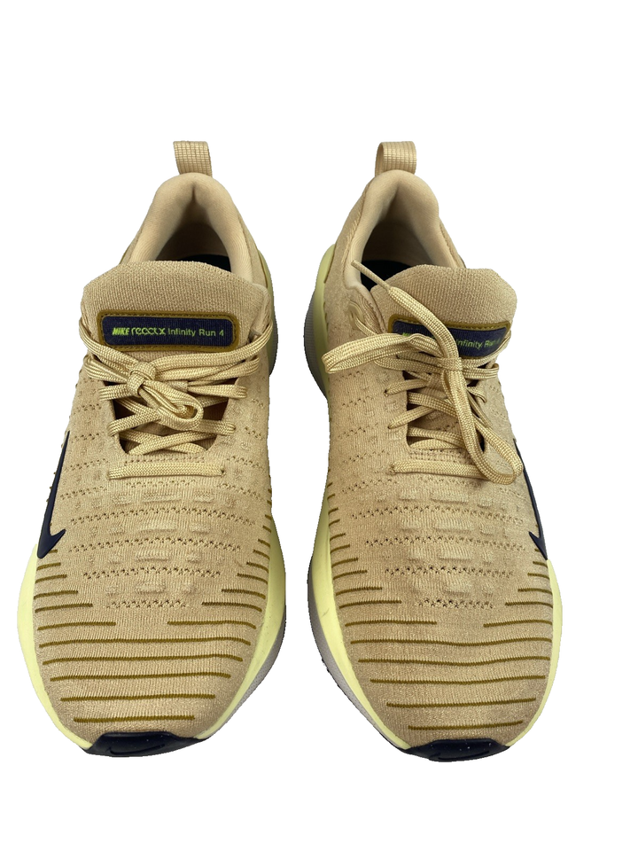New Nike ReactX Infinity Run 4 Running Shoe Men 11.5 Sesame Tan White ...