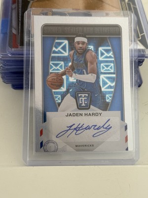 2024-25 PANINI TOTALLY CERTIFIED JADEN HARDY AUTO SIGNED SEALED AND ...
