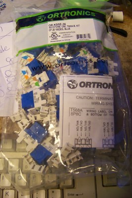 ortronics OR-KS5E-36 Modular Jack: Ortronics TechChoice, CAT5e, RJ45 ...