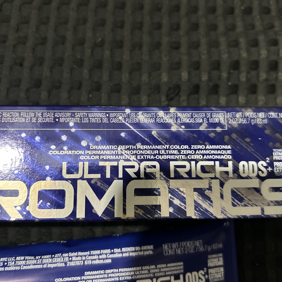 REDKEN Ultra Rich Chromatics Permanent Hair Color 2oz 6G 6.3 GOLD ...