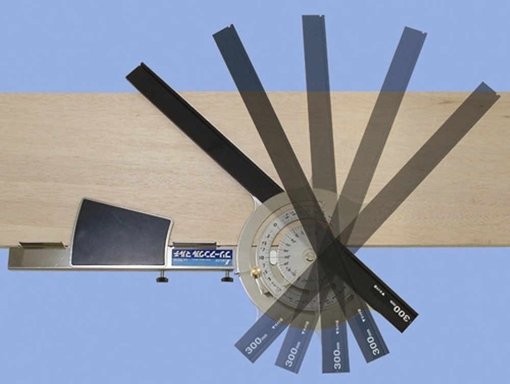 SHINWA Circular Saw Guide Free Angle Multi Adjustable Bevel 30 cm 78232 ...