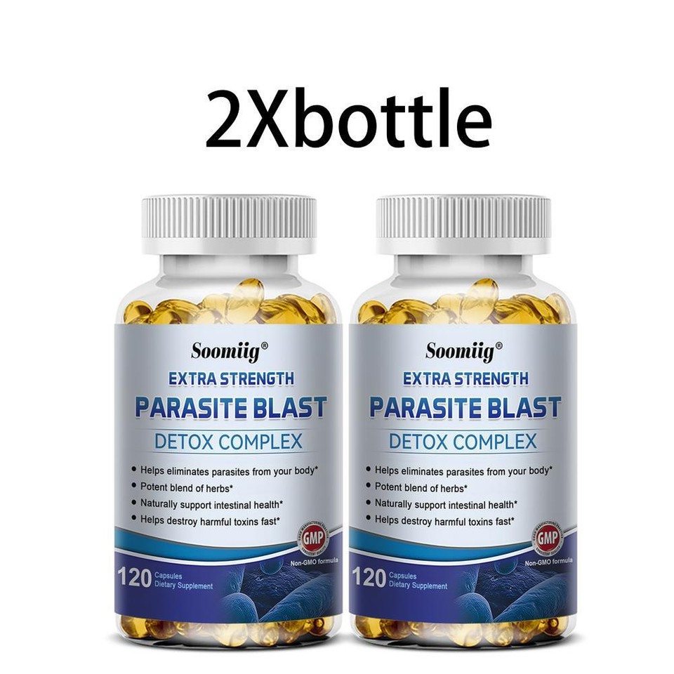 Parasite Blaster Detox Capsules - Supports intestinal health, cleansing ...